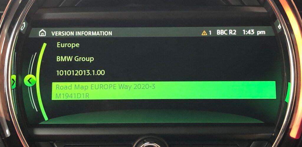 MINI COOPER ROAD WAY NAVIGATION KARTENUPDATE USB EUROPE 2025-2 MINI ...